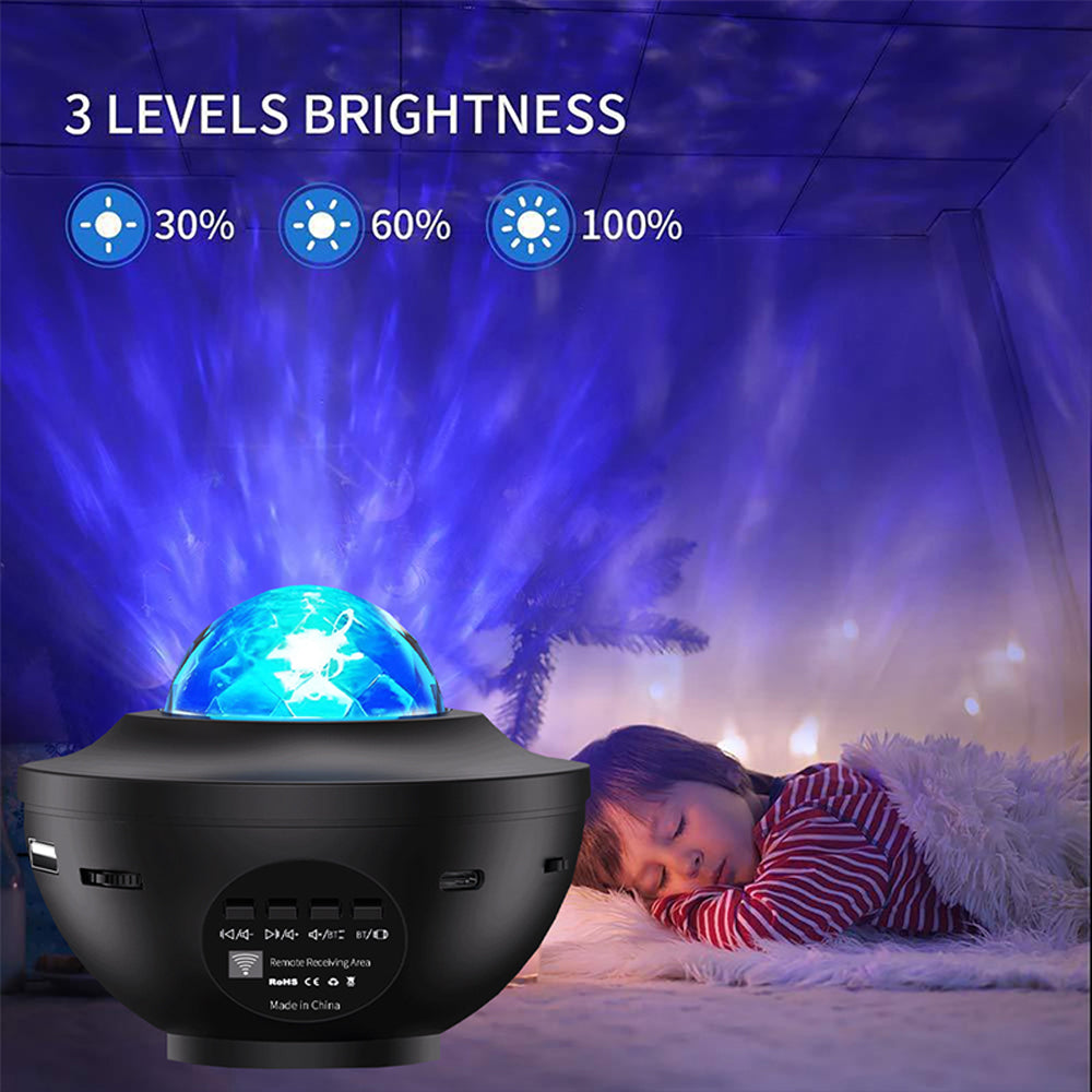 Galaxy Star Projector Night Lamp with Remote Control